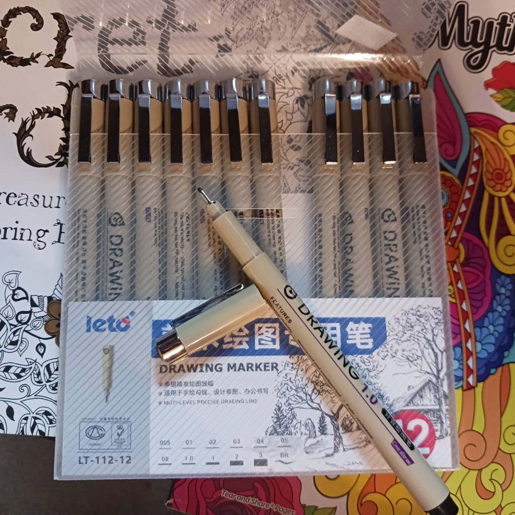 Fine Tip Drawing Markers